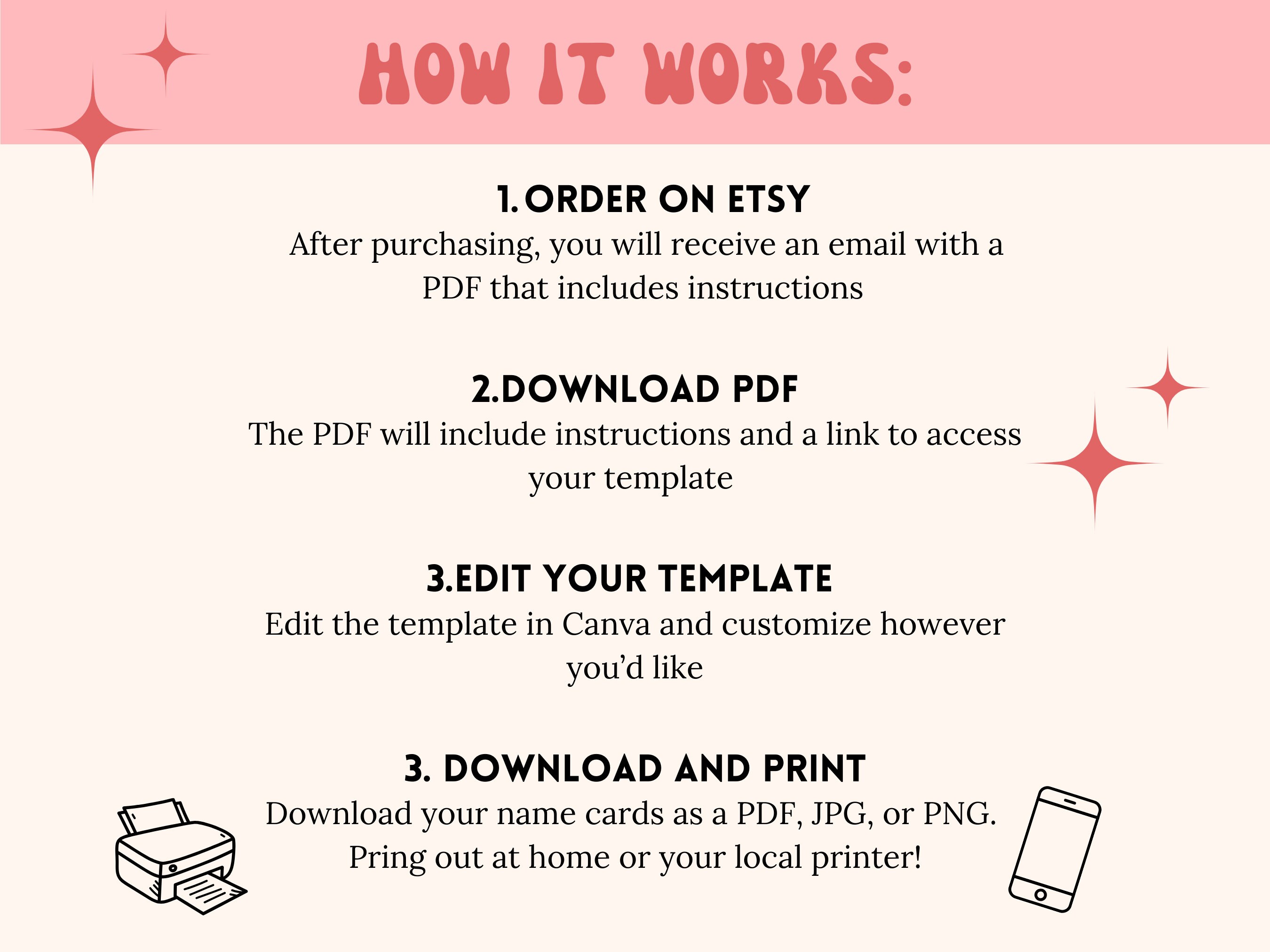 Bachelorette Name Cards, Palm Springs Theme, Retro, Editable Template ...