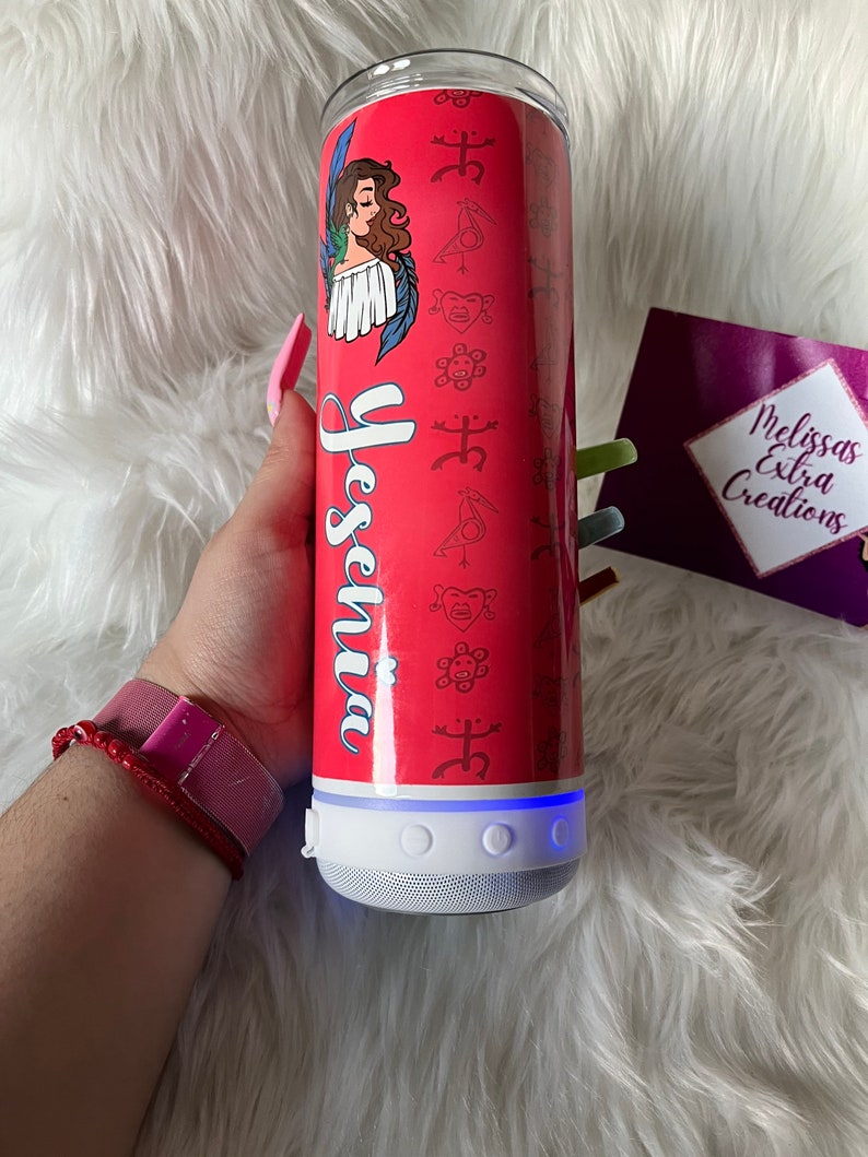 Puerto Rico Speaker Tumbler - Etsy