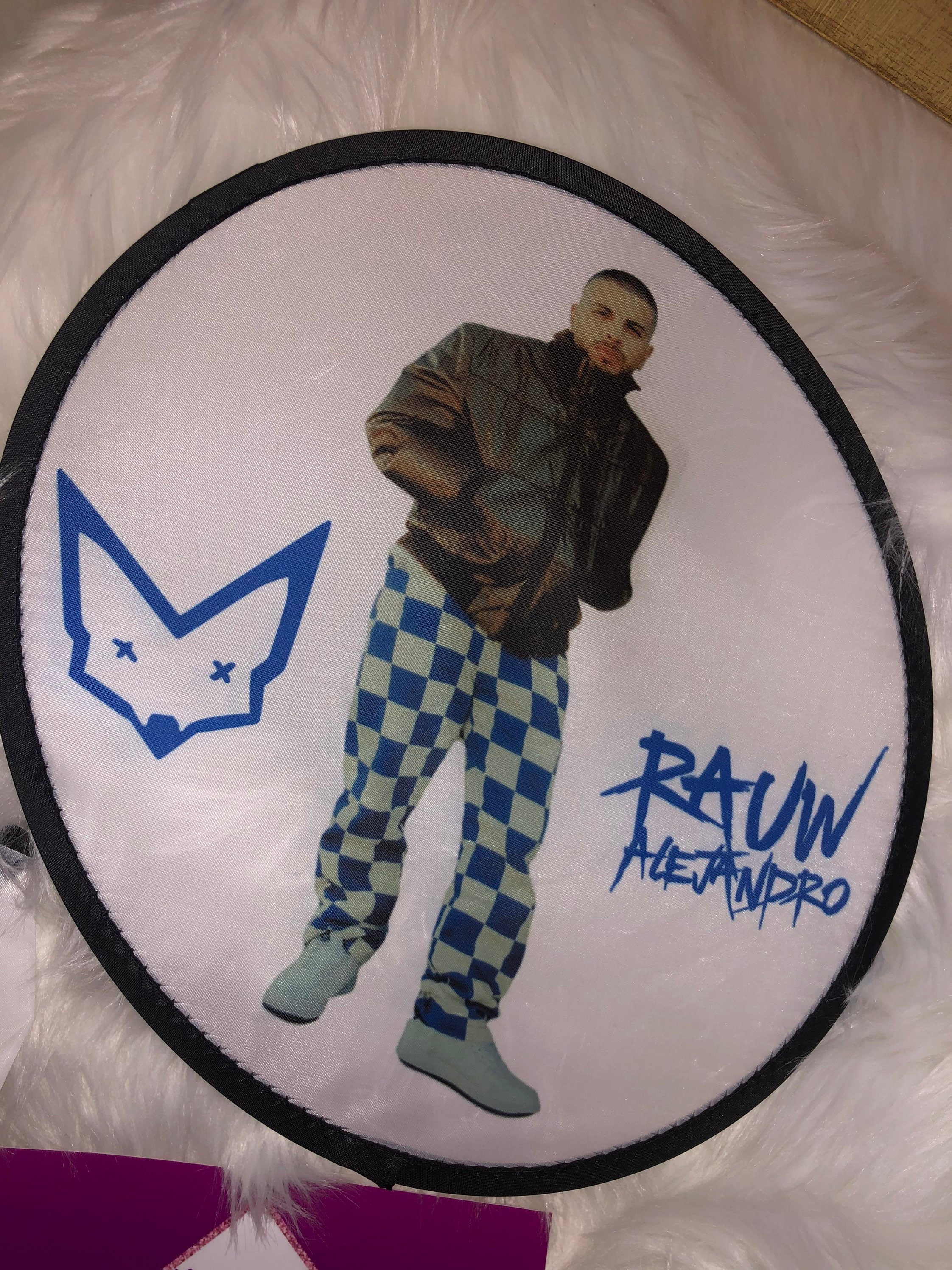 Rauw Alejandro Foldable Fan - Etsy