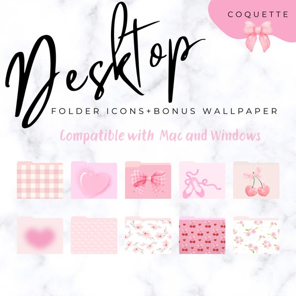 Coquette Laptop Wallpaper - Etsy