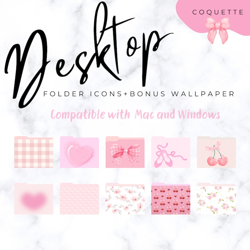 Pink Coquette Wallpaper - Etsy