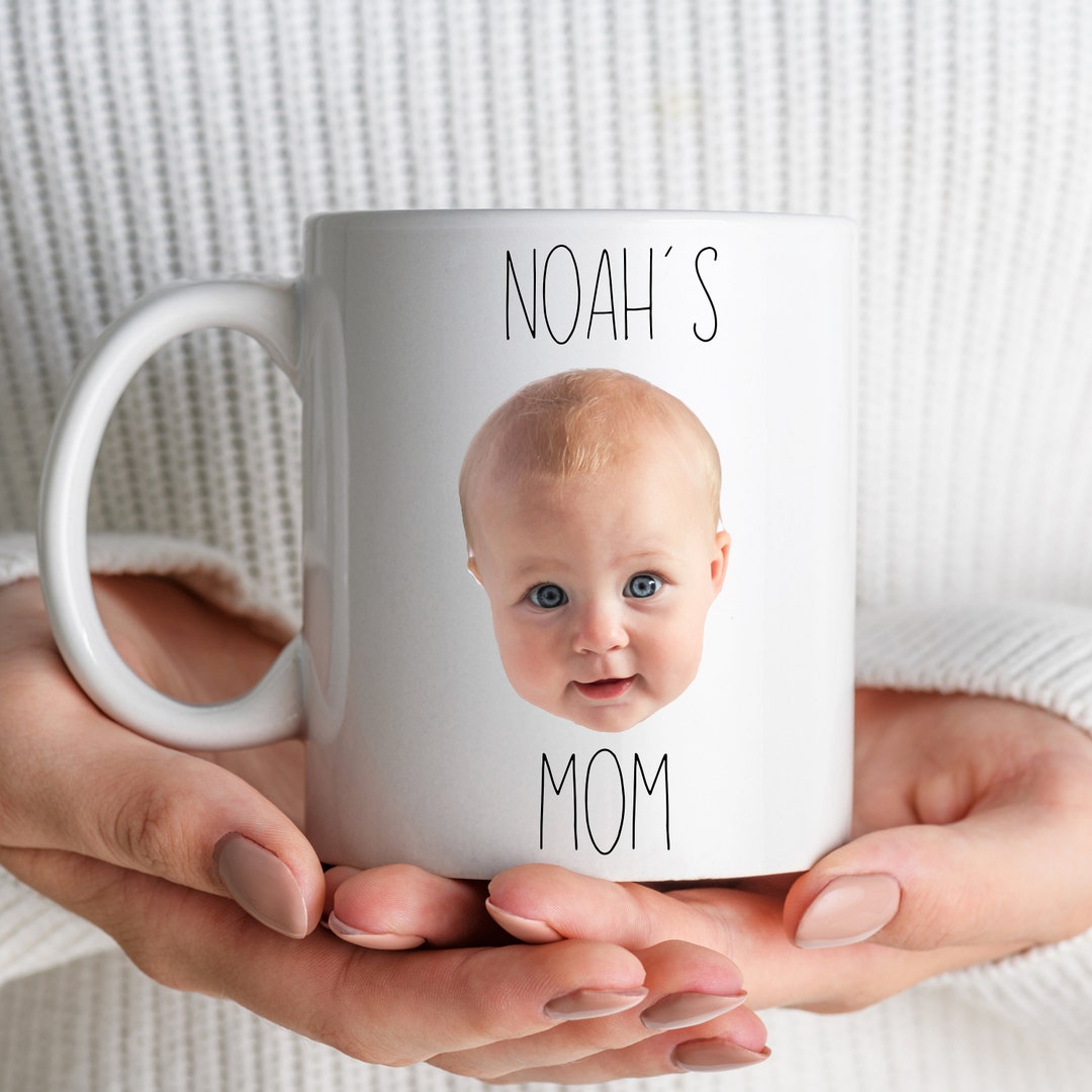 Custom Baby Photo Mug, Customized Photo Mug, Face Mug, Custom Photo Mug ...