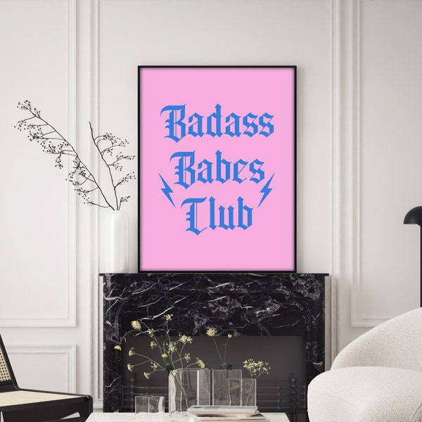 Badass Poster Etsy