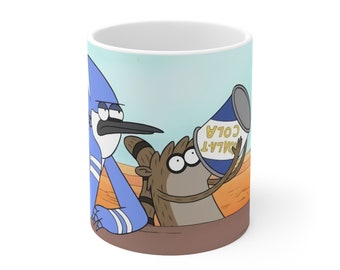 Mordecai and Rigby - Etsy