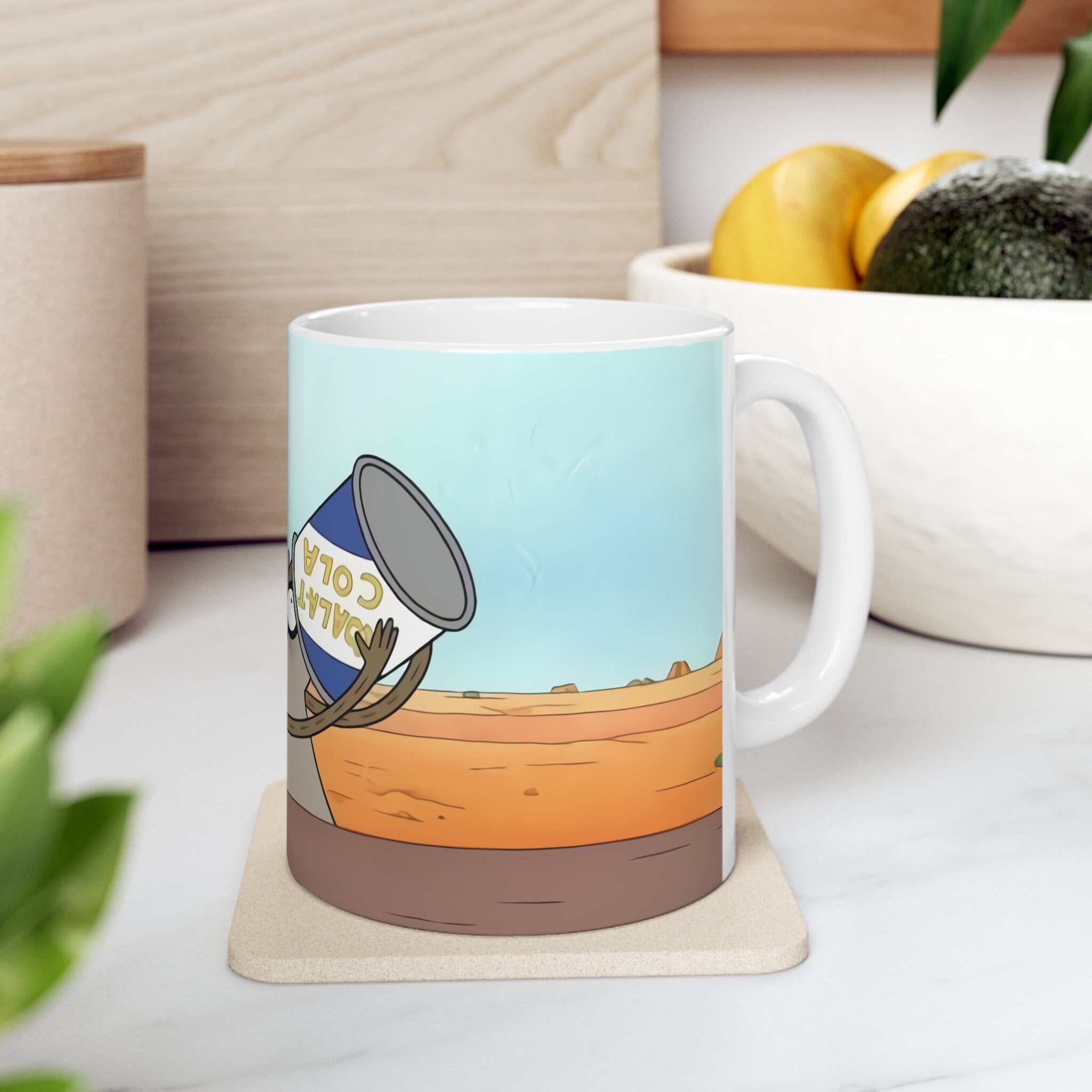 Regular Show Mordecai and Rigby Ceramic Mug 11oz - Etsy