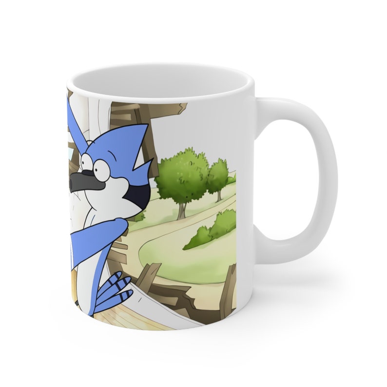 Regular Show Mordecai and Rigby Ceramic Mug 11oz - Etsy