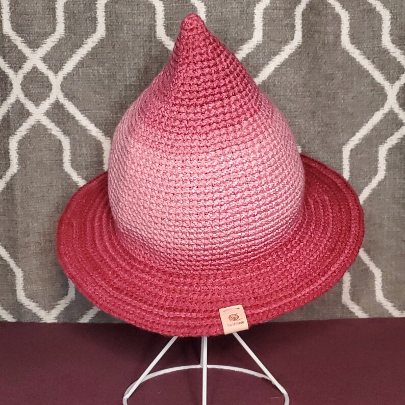 Crochet Pink Sprite Hat - Etsy