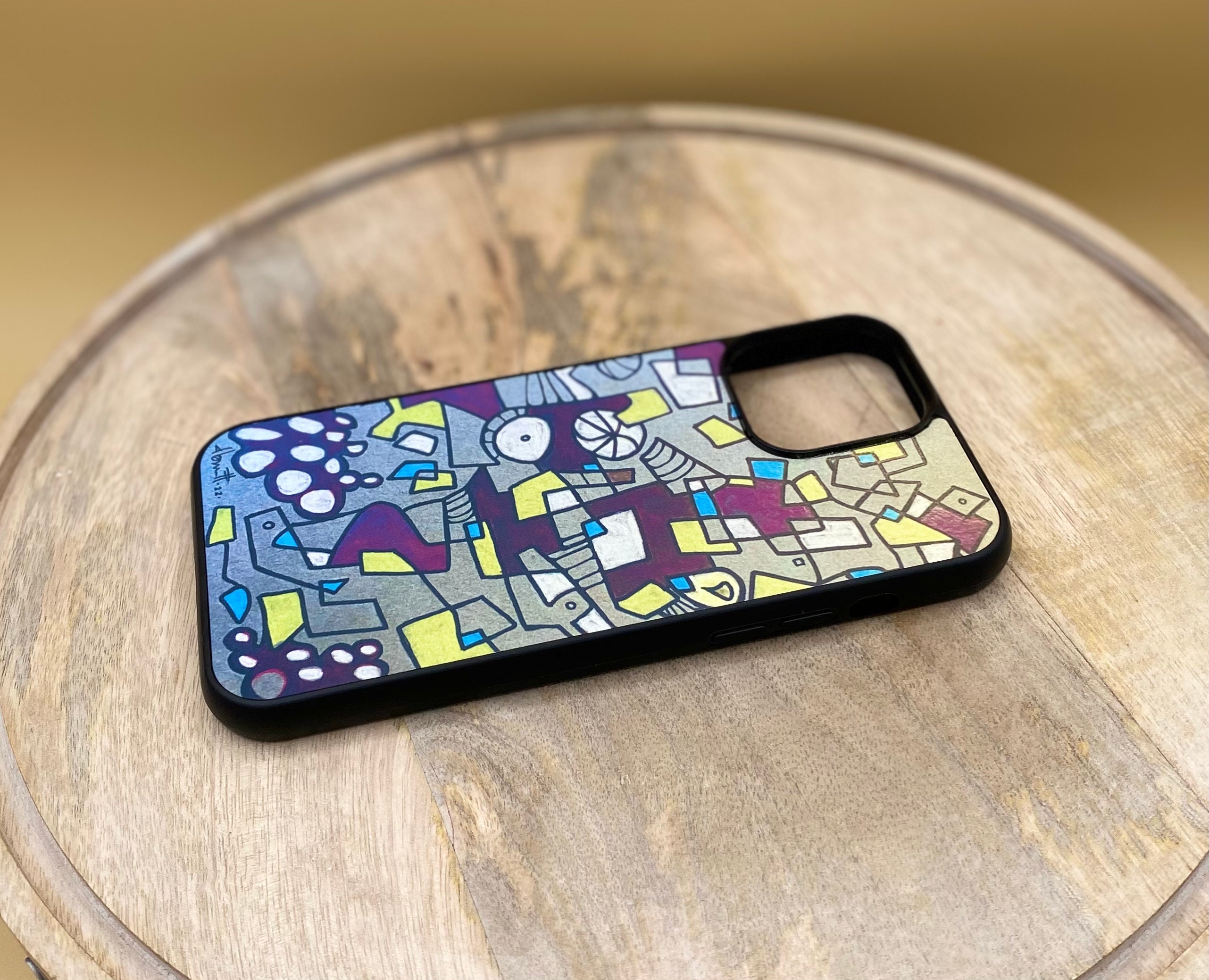 Hand-drawn iPhone 13 Max Pro Case - Etsy