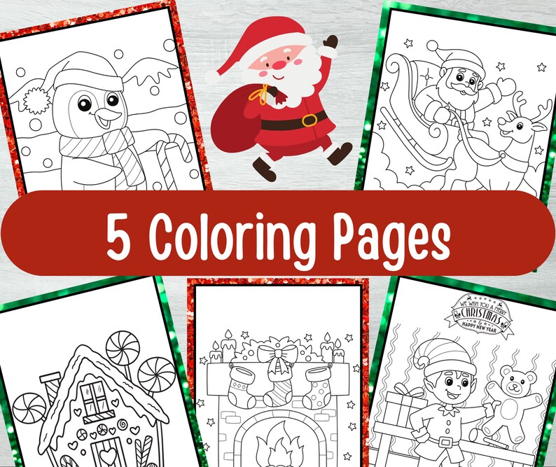 25 Printable Christmas Activities, Christmas Activity Bundle, Kid's ...
