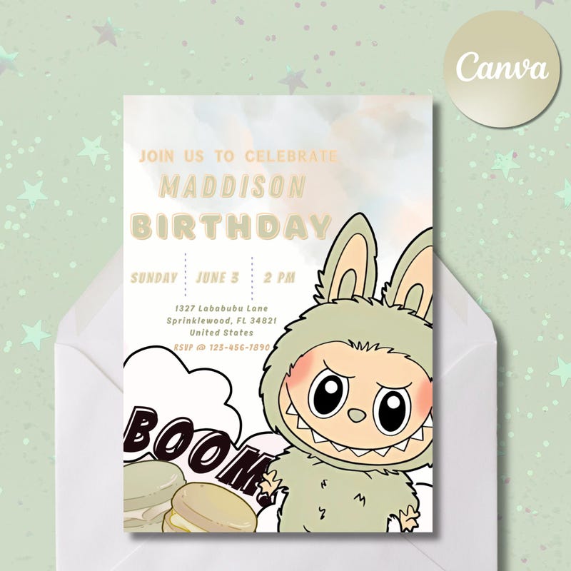 Labubu Green Grape - Etsy