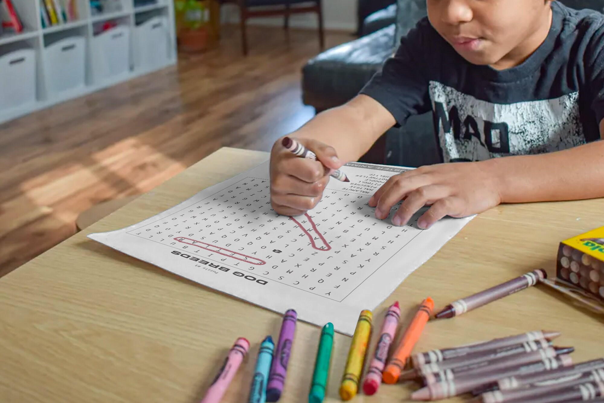 Printable Wild Animal Safari Activity Pages for Kids 6-10 | Animal ...