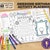 Giant Outer Space Doodles Coloring Poster | Printable Collaborative ...