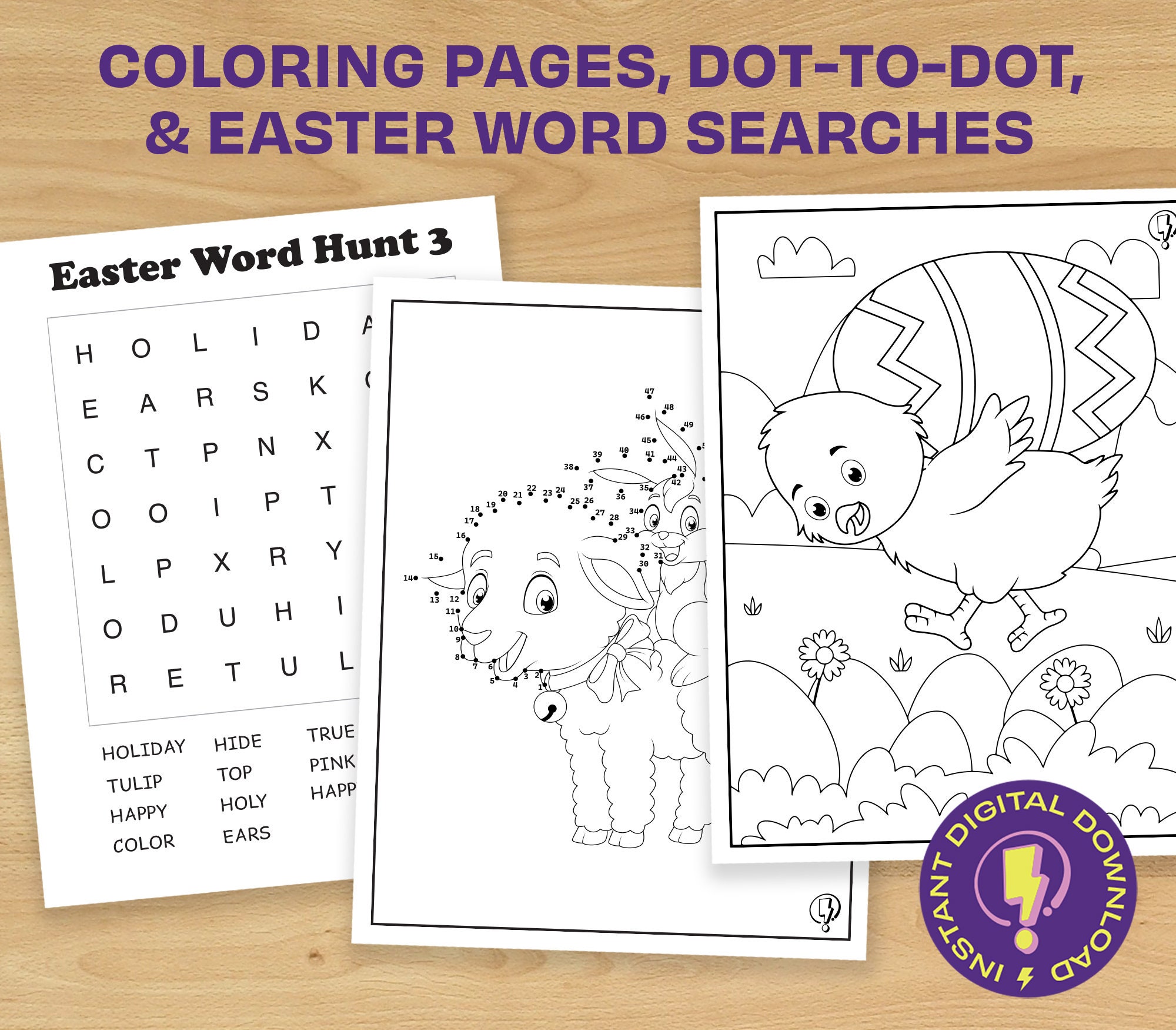 Ultimate Printable Easter Activities for Kids Easter Coloring Pages ...