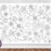 Giant Outer Space Doodles Coloring Poster Printable Collaborative ...