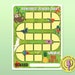 Cute Rainforest Animal Reward Chart | Printable Chore Chart for Kids ...