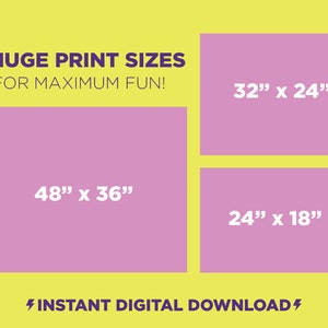 Giant Unicorn Doodles Coloring Poster Printable Coloring Sheet for Kids ...