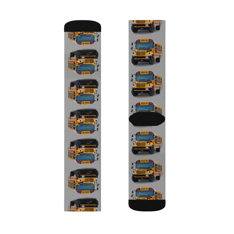 School Bus Socks, - Etsy