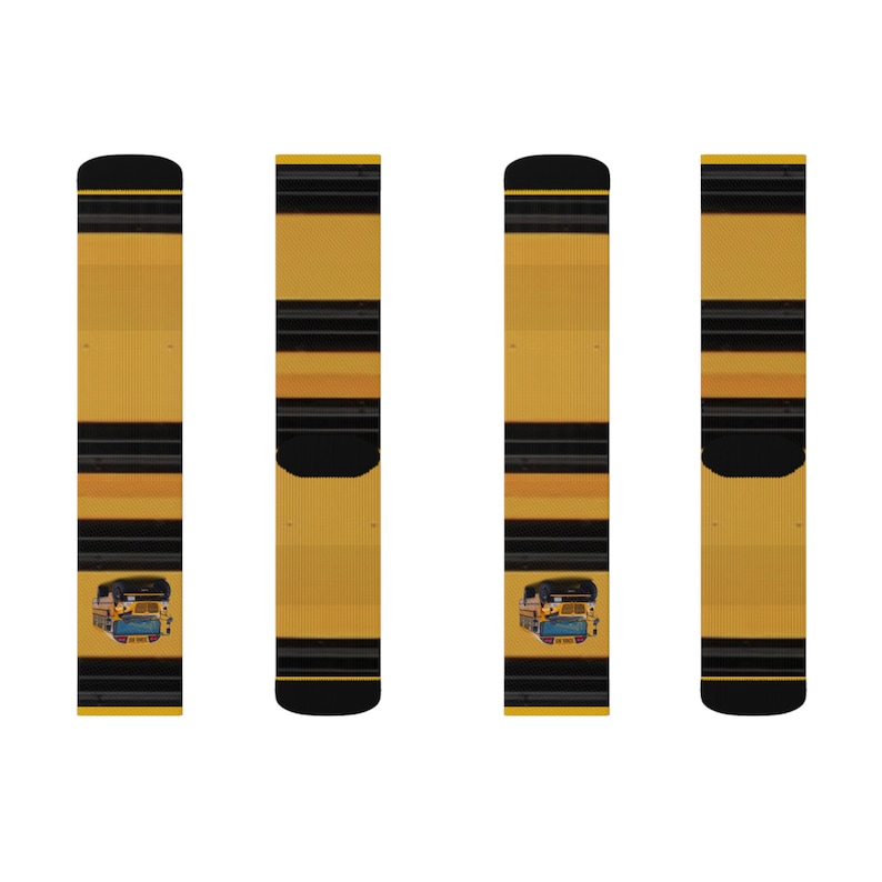 School Bus Socks Back to School Bus Driver Sock - Etsy