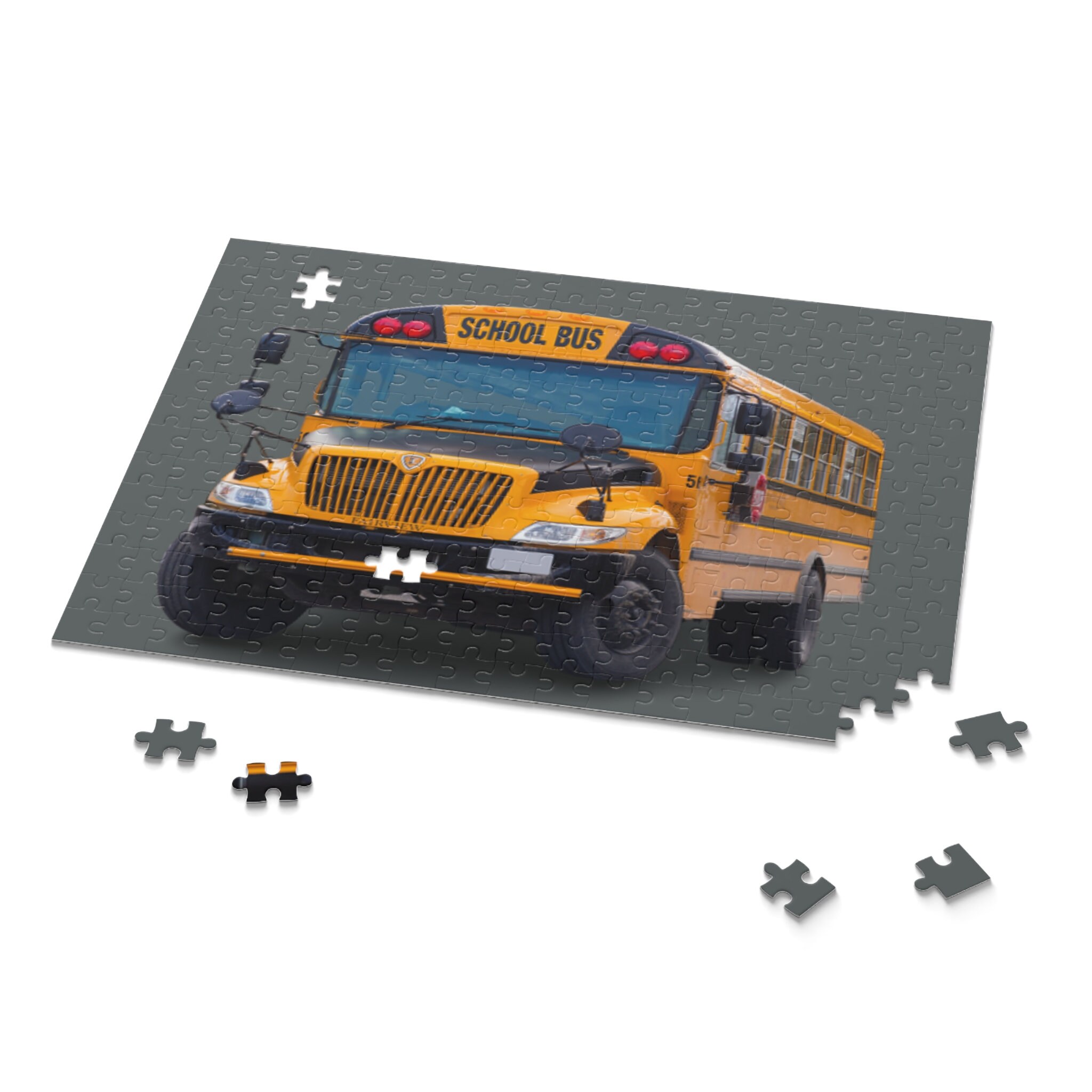 School Bus Puzzle, Bus Puzzle (120, 252, 500-piece) - Etsy Canada