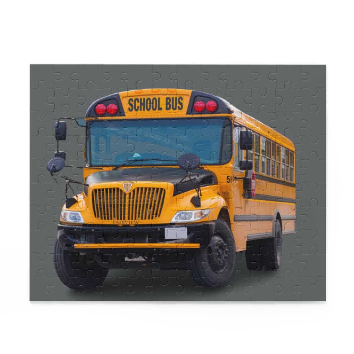 School Bus Jigsaw Puzzle: Family Fun (120, 252, 500-piece) - Etsy