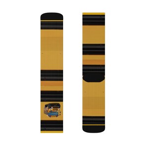 School Bus Socks Back to School Bus Driver Sock - Etsy