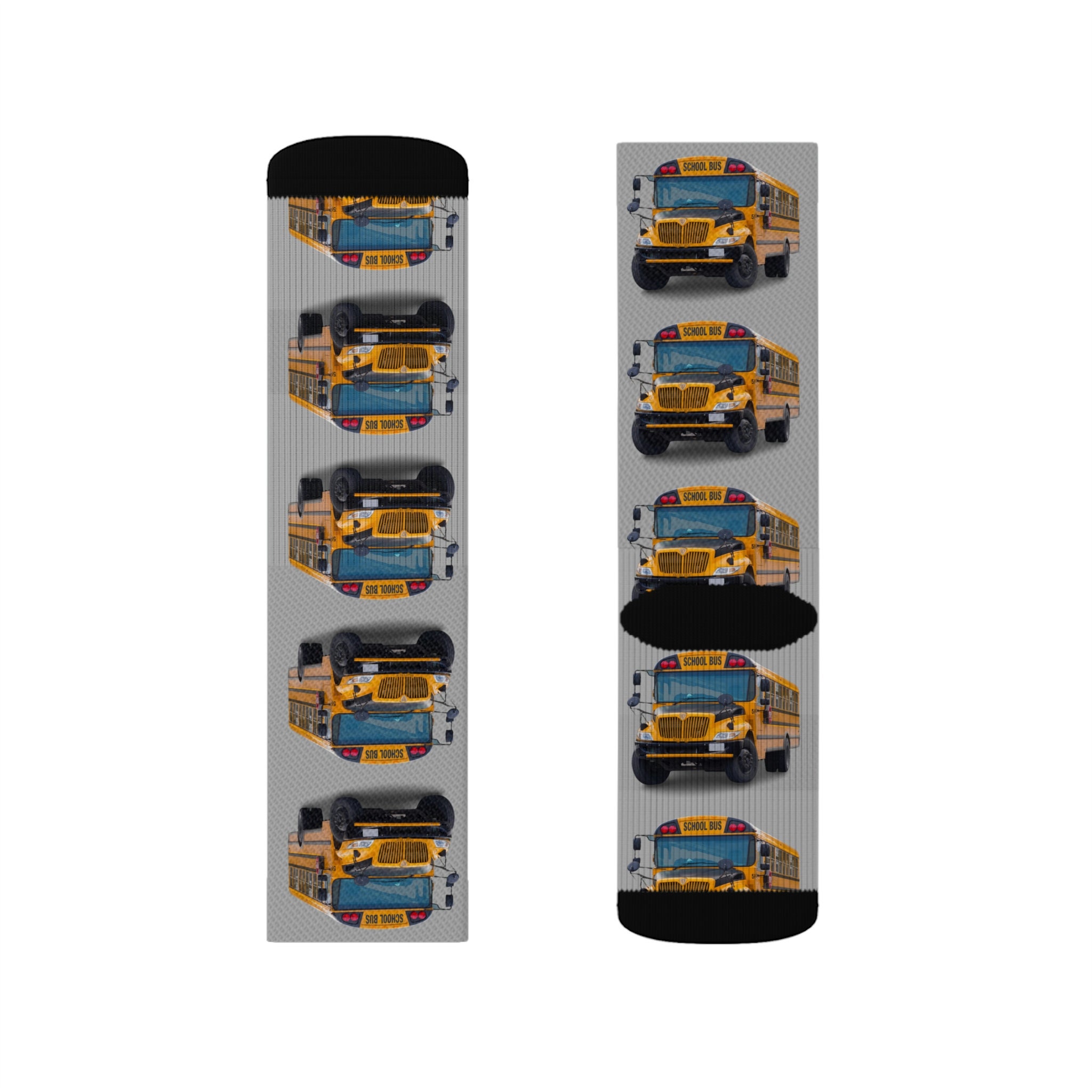 School Bus Socks, - Etsy