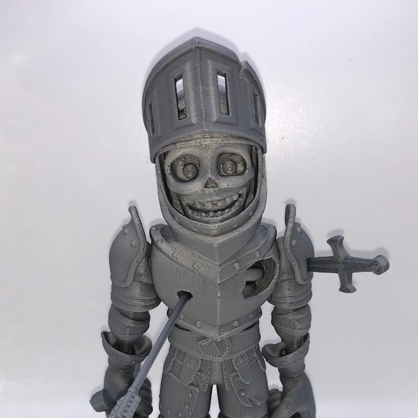 Skeleton Knight 3d Print - Etsy