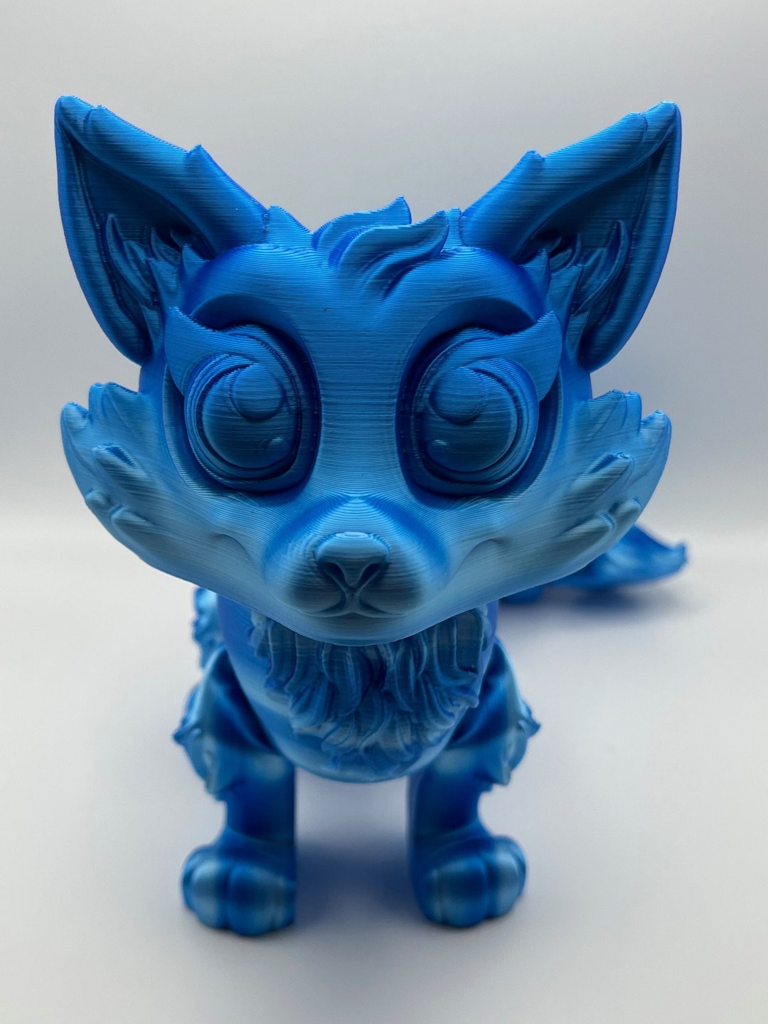 3D Arctic Fox - Etsy