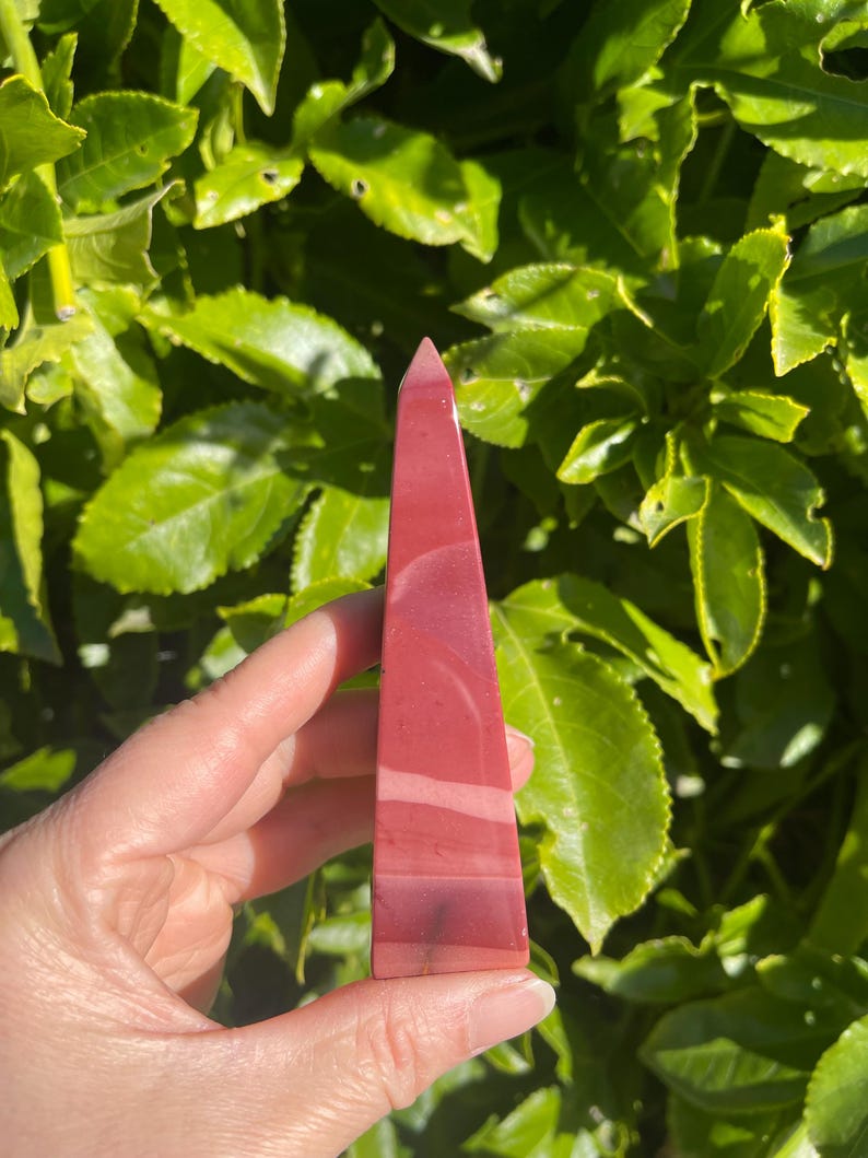 Mookaite Crystal Tower: Grounding Earth Energy - Etsy