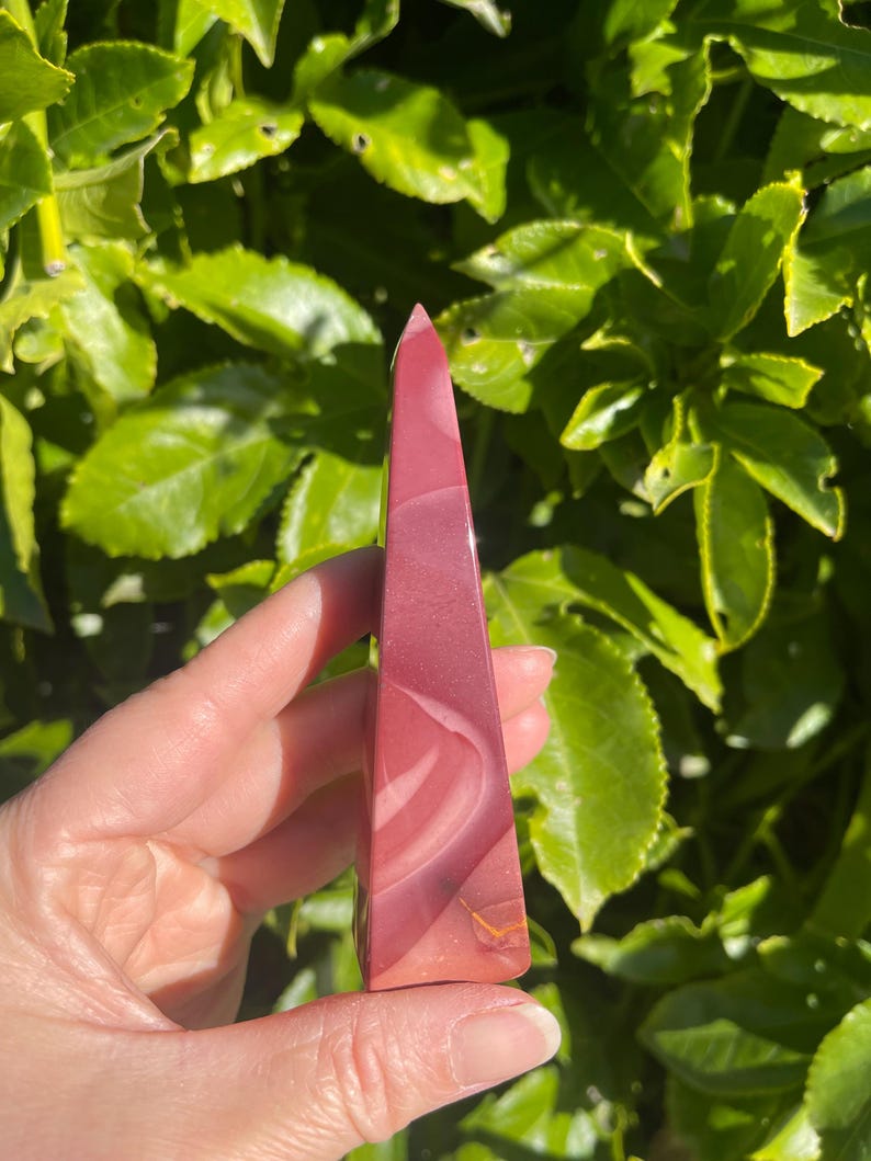 Mookaite Crystal Tower: Grounding Earth Energy - Etsy