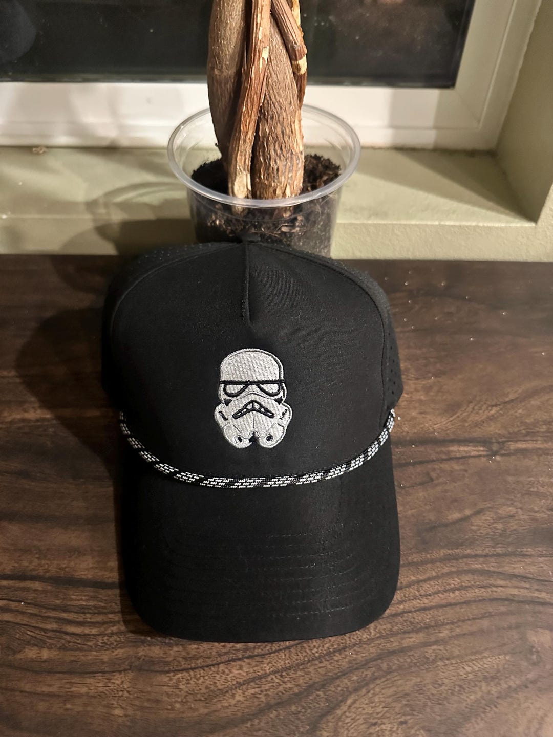 Star Wars Storm Trooper Embroidered Snap Back Rope Hat [disney Hat] [storm Trooper Hat] - Etsy