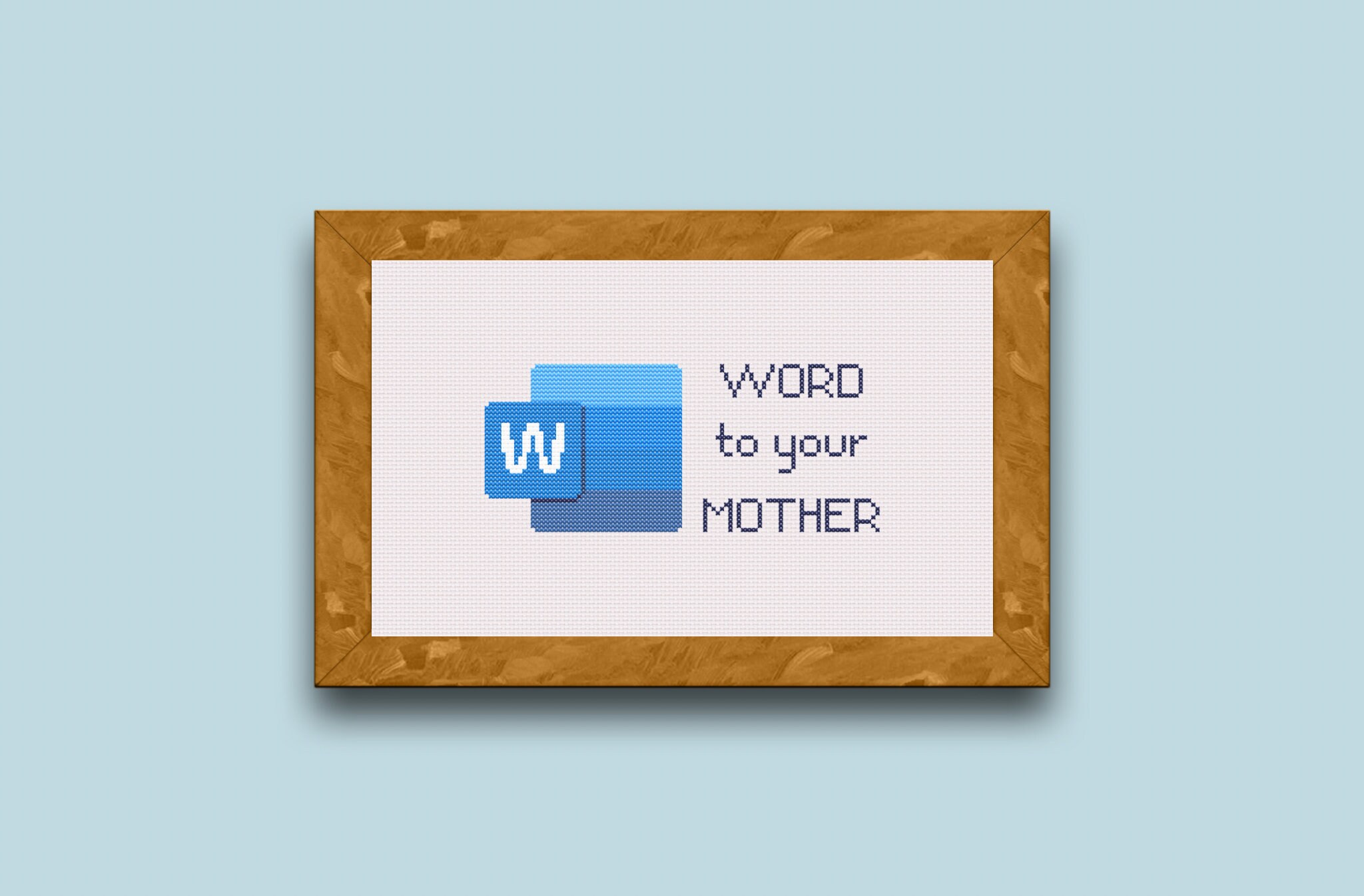 Microsoft Excel, Word, Teams, Powerpoint Cross Stitch Patterns - Etsy