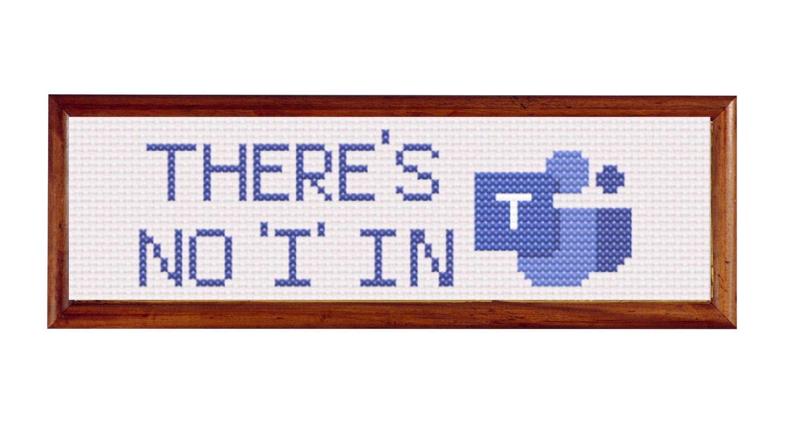 No I in Teams, Microsoft Teams Cross Stitch Pattern - Etsy