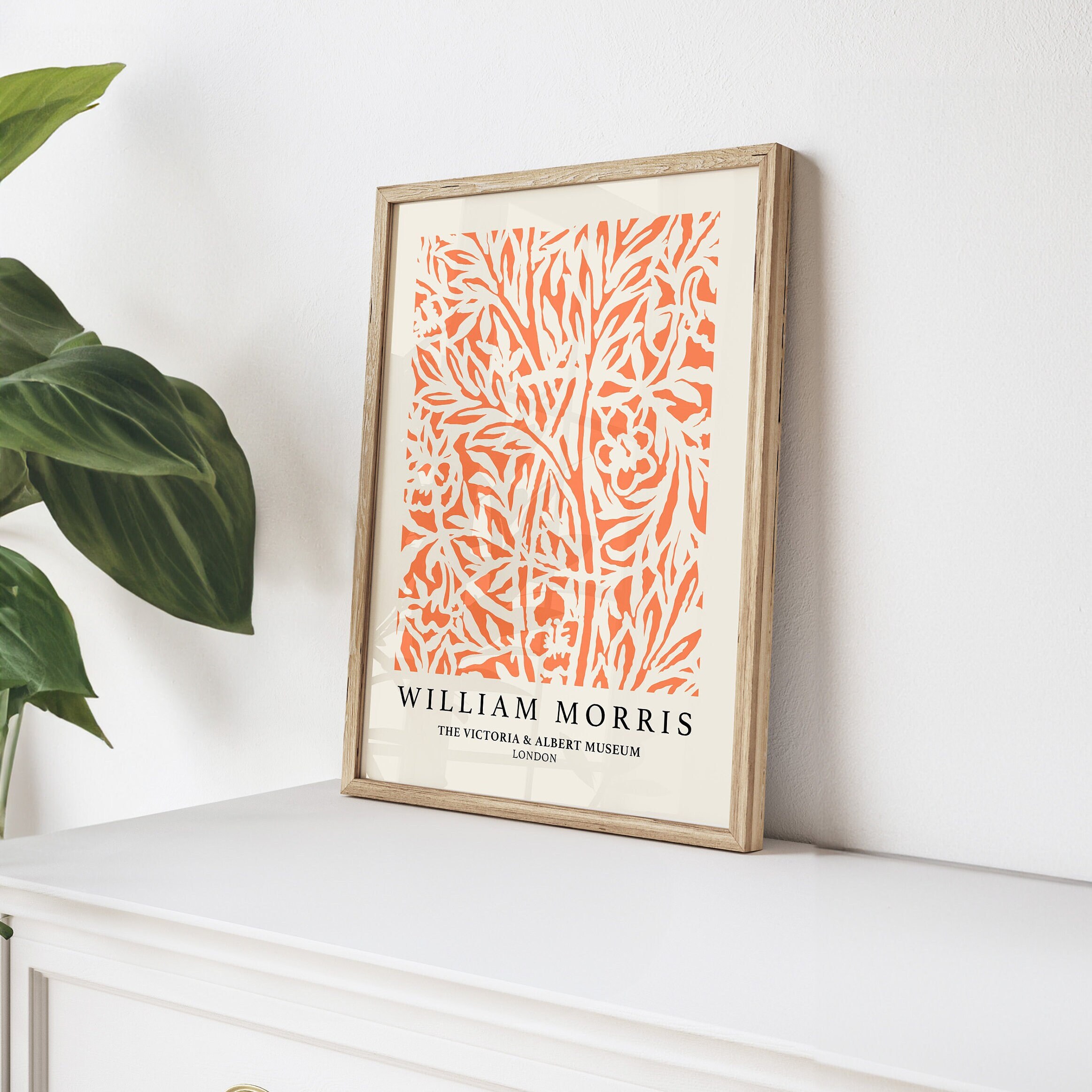 Orange Prints, 3 Set, Matisse Prints, Orange Wall Art, Print for ...