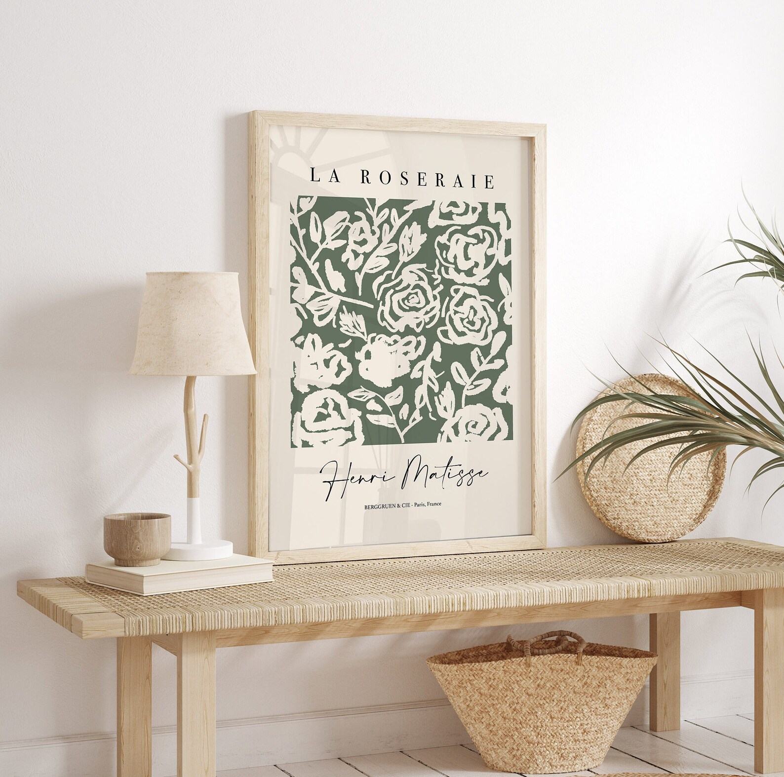 Forest Green Prints, 3 Set, Green Wall Art, Modern Art Poster, Green ...