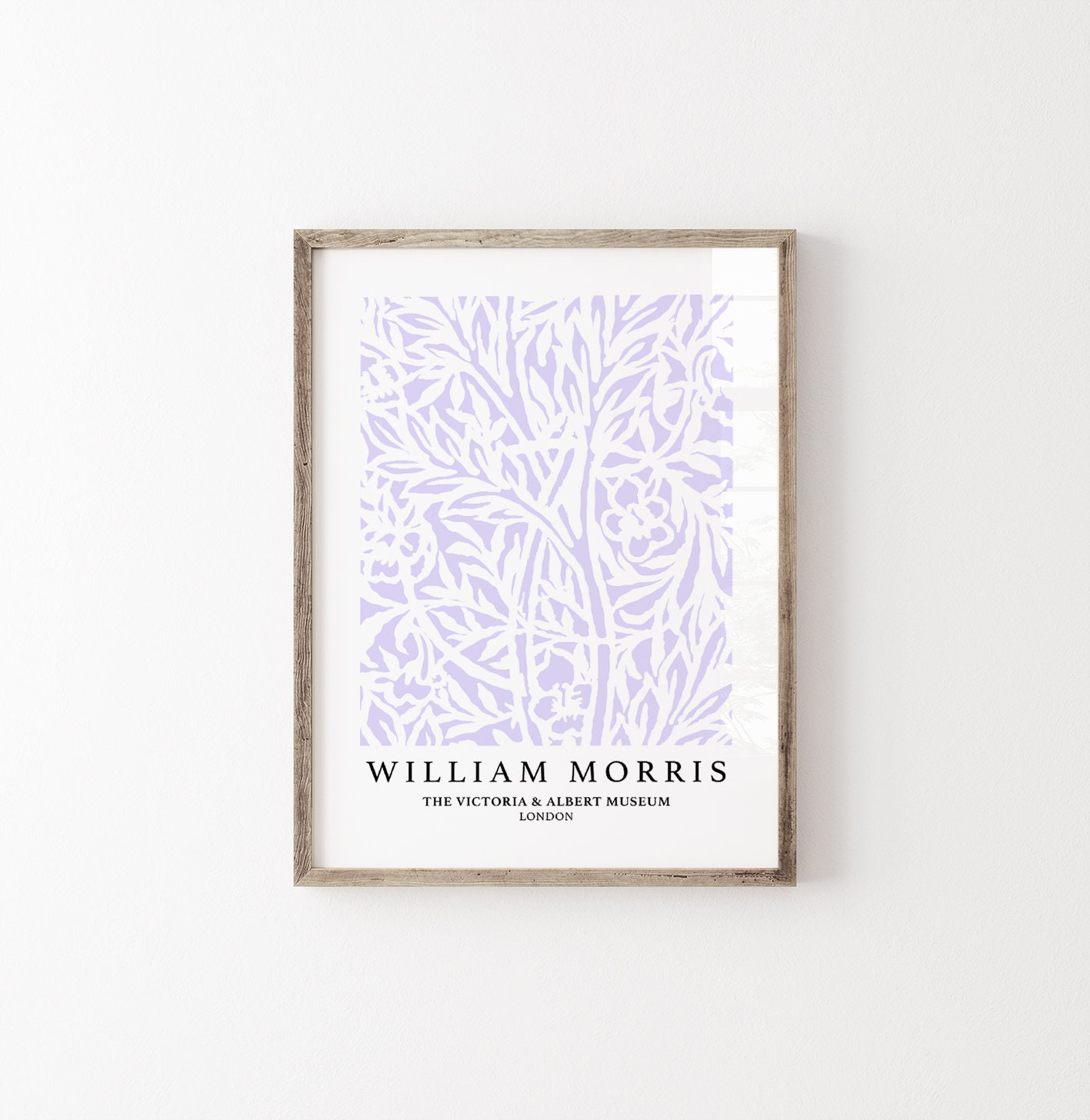 Lilac Purple Prints, 3 Set, Pastel Wall Art, Modern Art, Purple Prints ...