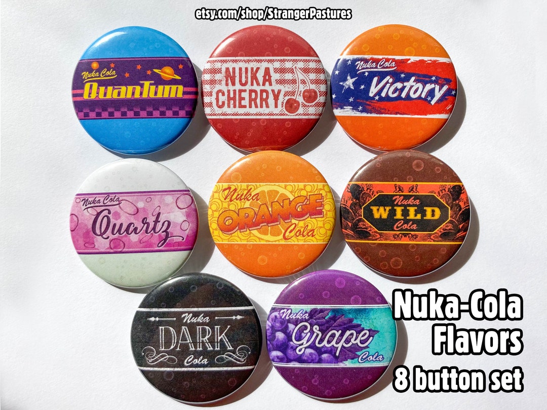 Nuka Flavors - 8 Button Set - Etsy