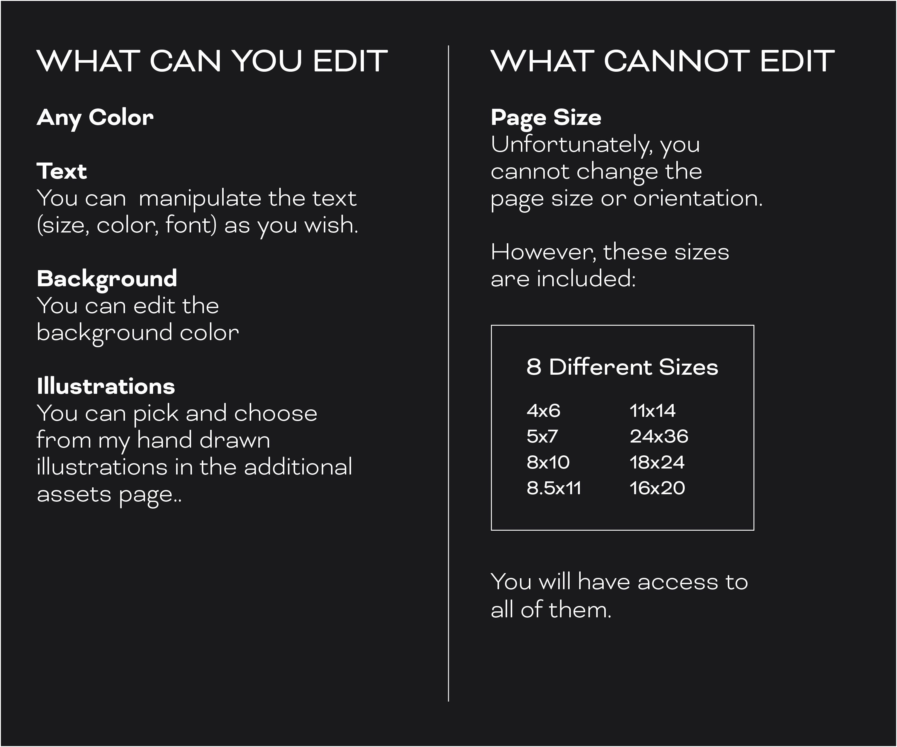 Hand-drawn Cute Cocktail Menu Template | Custom Illustrated Bar Menu ...