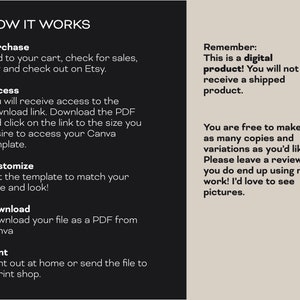 Hand-drawn Cute Cocktail Menu Template | Custom Illustrated Bar Menu ...