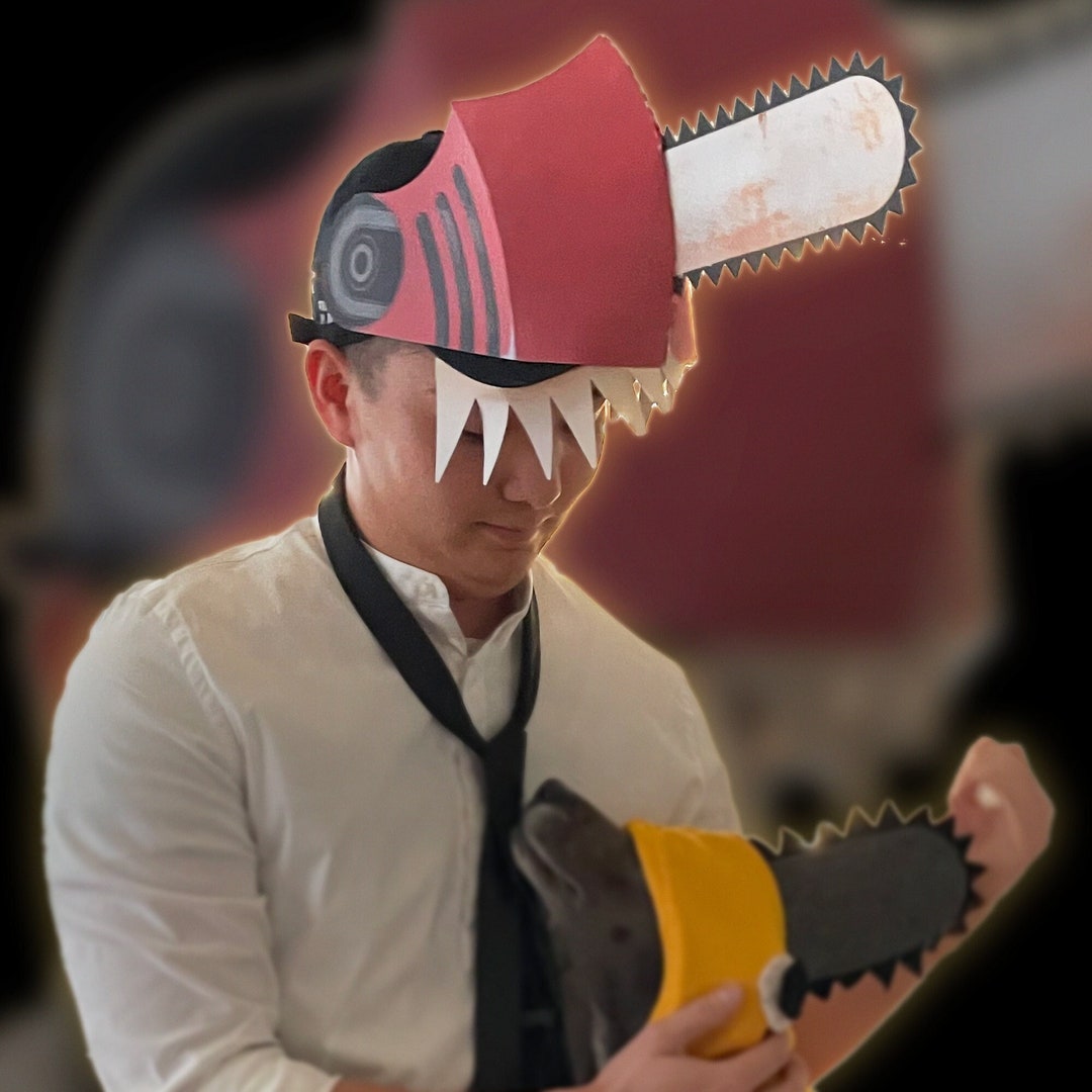 Chainsaw | Paper Hat Digital Files (cutting Machine Compatible) - Etsy