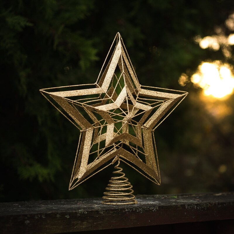 Christmas Tree Topper Star - Etsy Canada