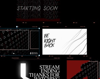 Twitch Brb Graphic - Etsy