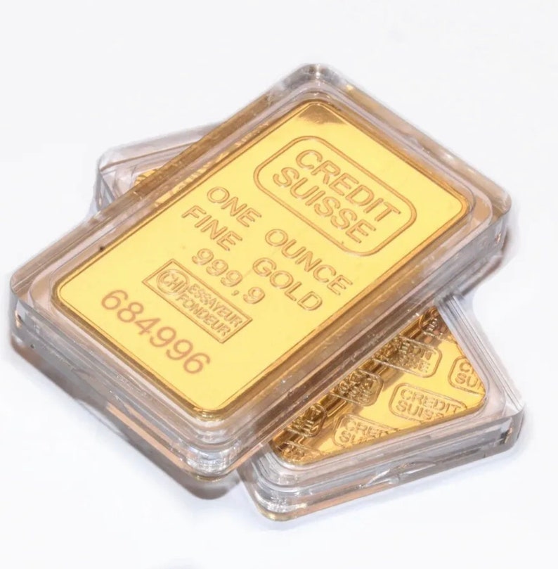 1oz Faux Gold Bars for Display and Collection Only; Fake Gold Bars - Etsy