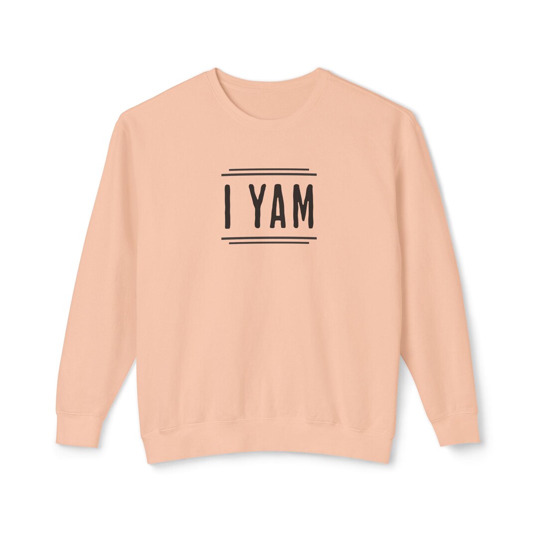 Sweet Potato Yam Matching Couple Comfort Colors 1466 Sweatshirt ...