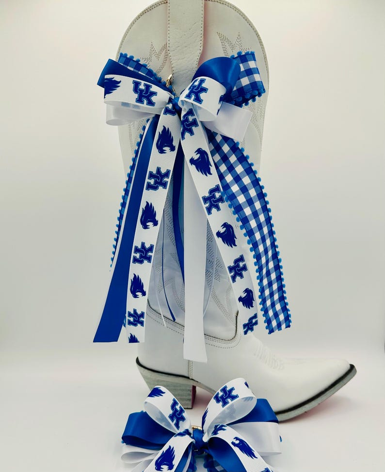 Kentucky-inspired, Boot Bow Sets - Etsy