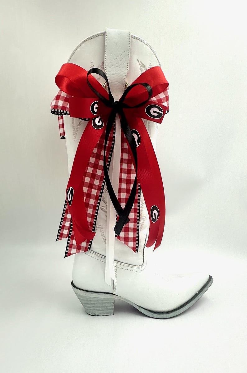 Georgia Inspired, Boot Bow Sets - Etsy