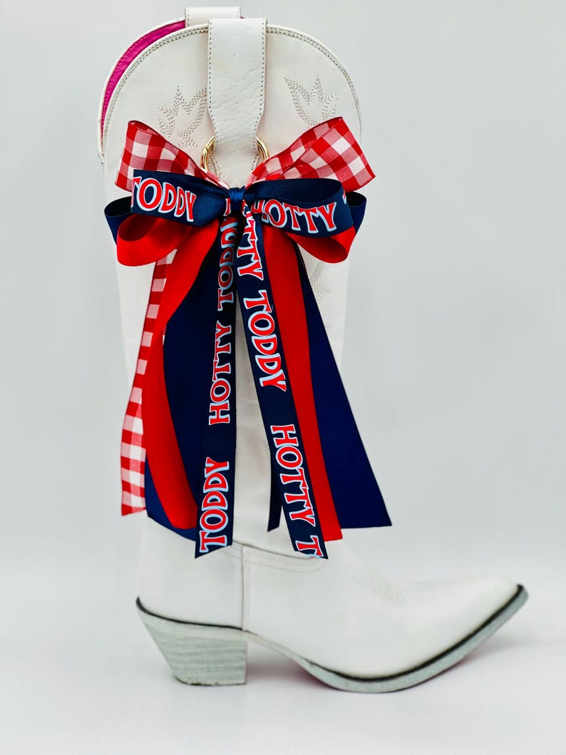 Mississippi-inspired, Boot Bow Sets - Etsy