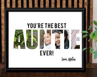 Best Aunt Photo Collage - Etsy