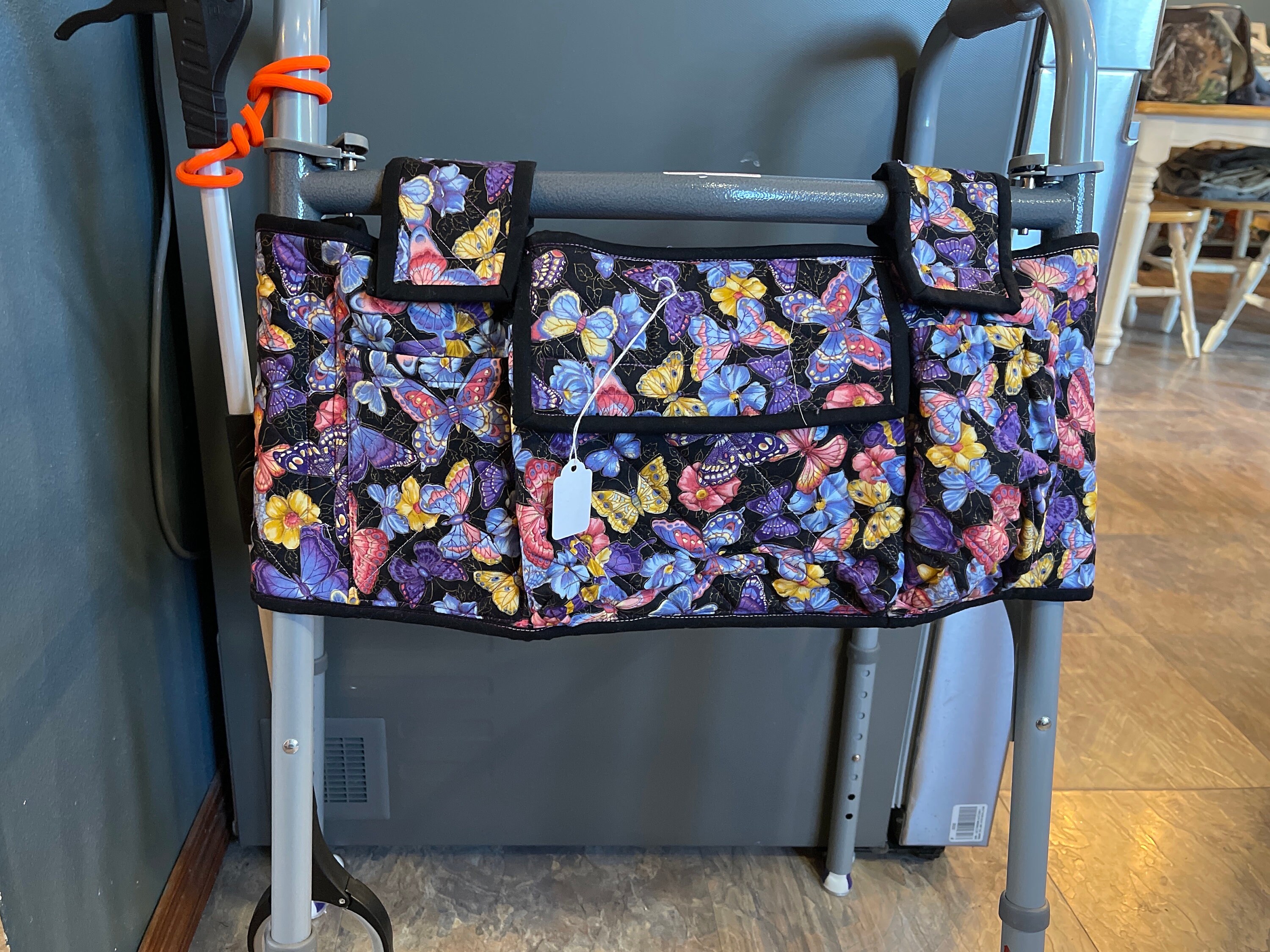 Walker Caddy!! Fits Standard Size Walkers. Attaches With Velcro Straps ...