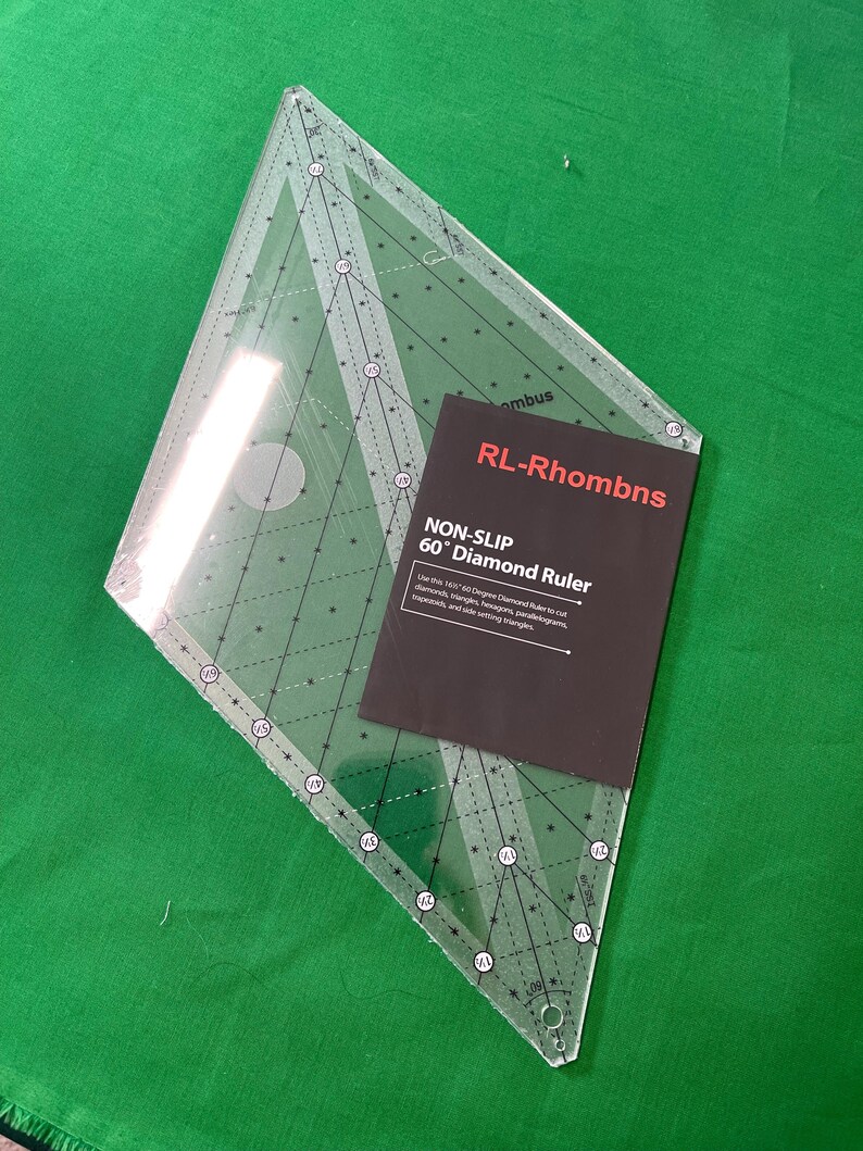 60* Degree Diamond Ruler - Etsy